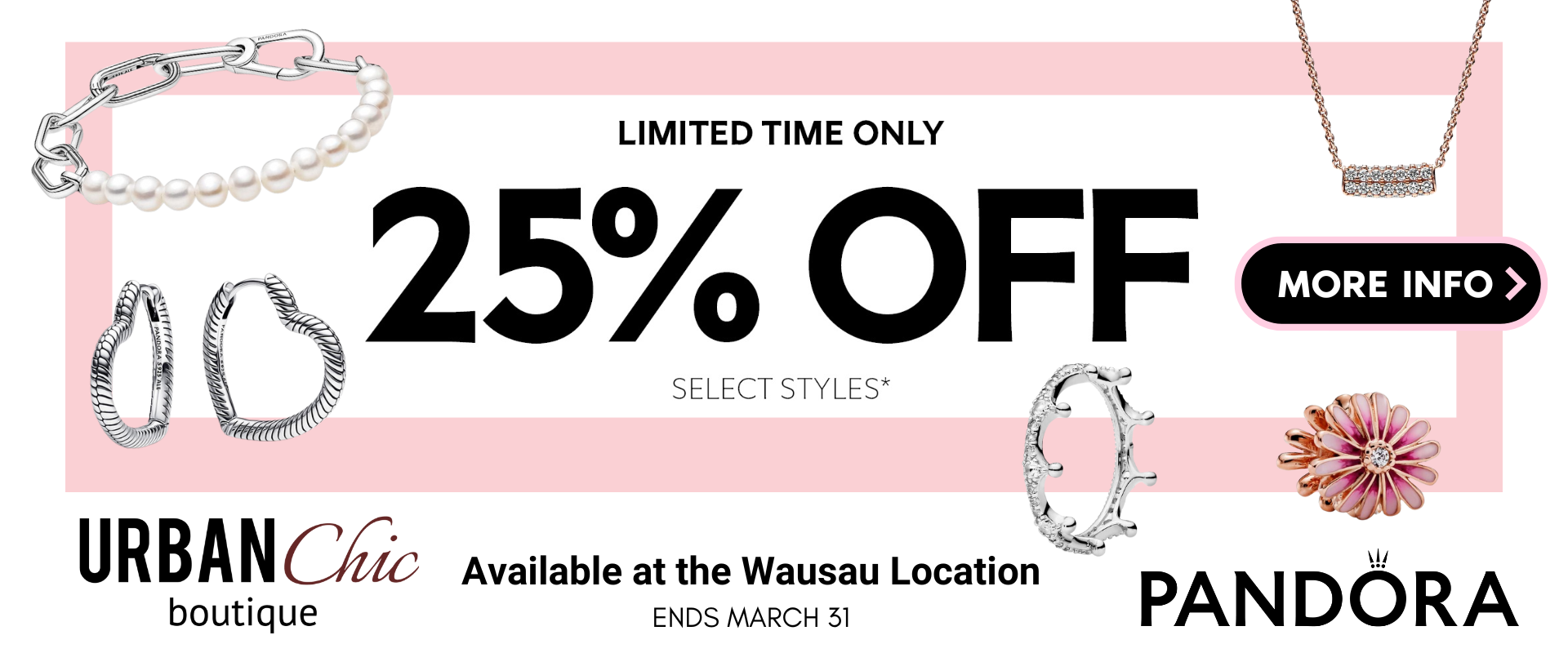 Pandora Jewelry – Urban Chic Boutique
